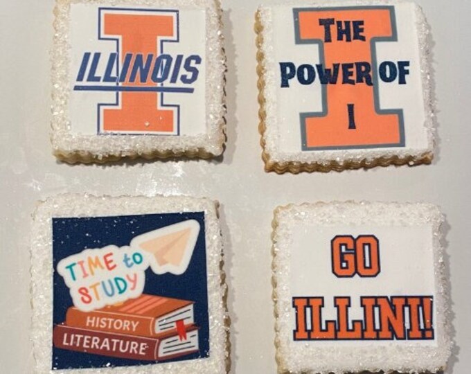 Personalized College Care Package of Delicious Custom Cookies, College ...