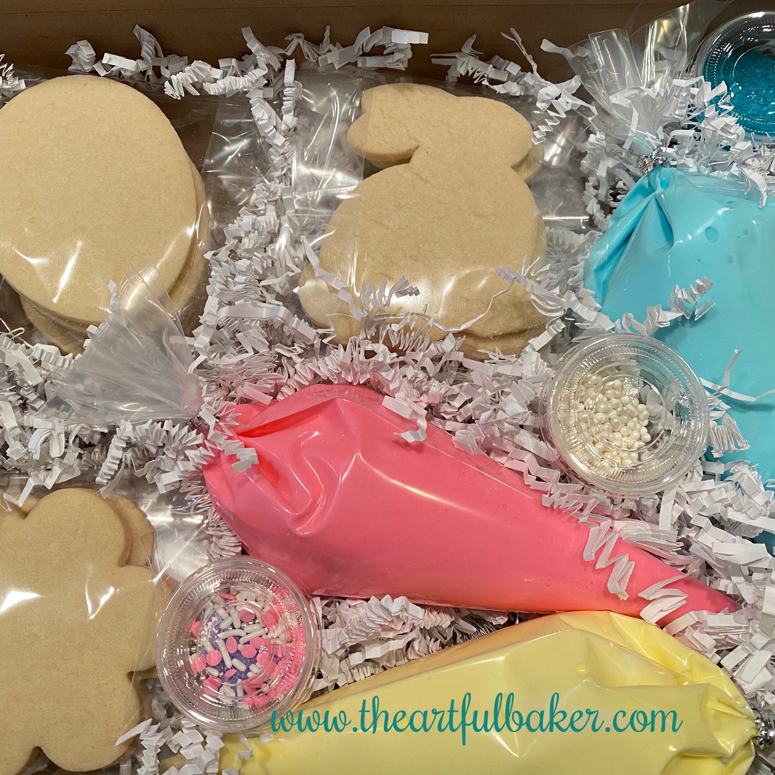 Decorated Sugar Cookie Kit HOLIDAY Cookie Decorating Kit - Etsy