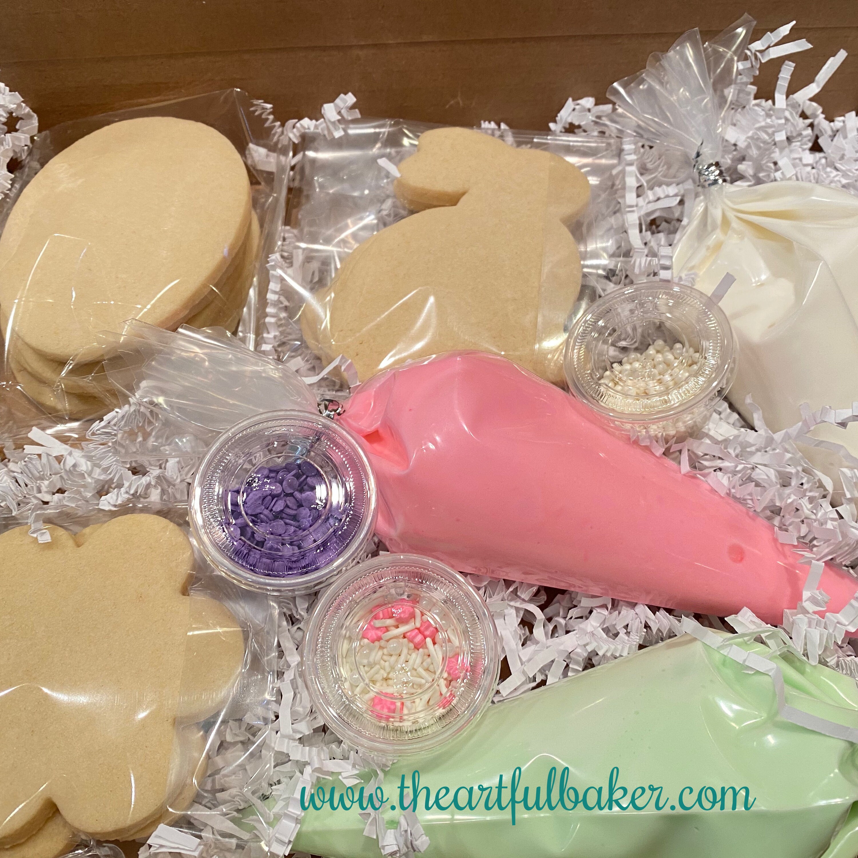 Decorated Sugar Cookie Kit HOLIDAY Cookie Decorating Kit - Etsy