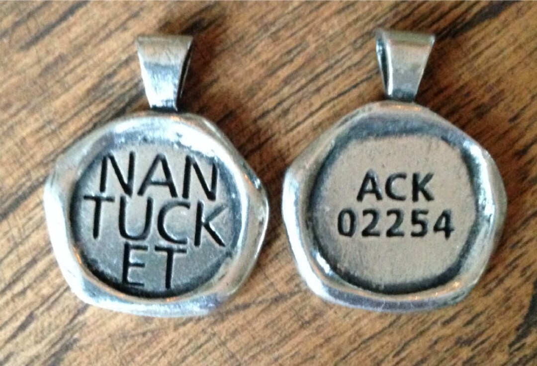 Nantucket Pewter Charm - Etsy