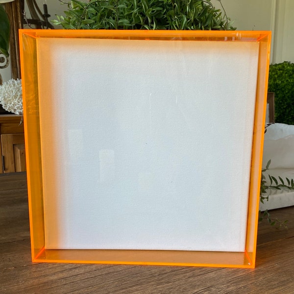Acrylic Box Frame - Etsy