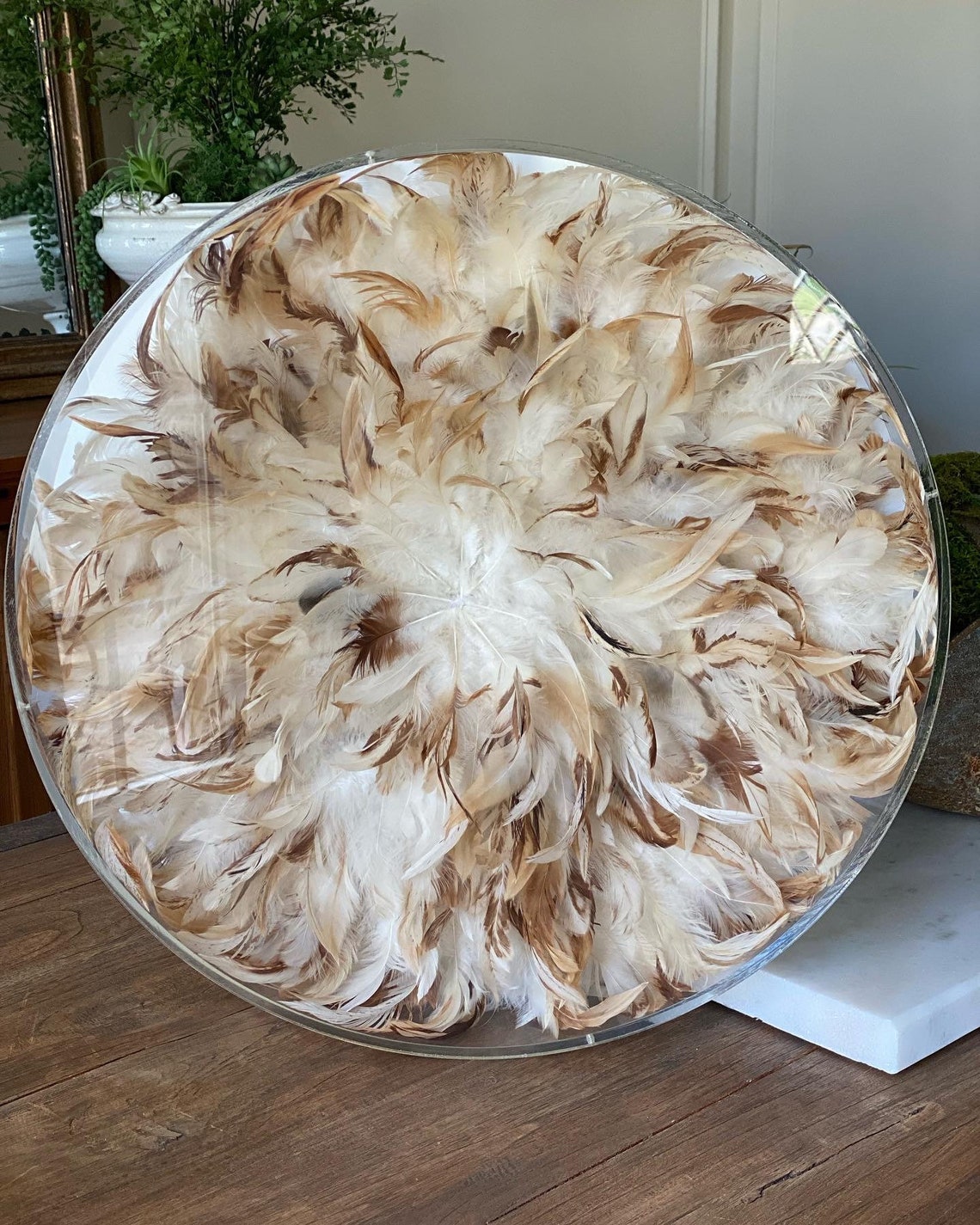 Circle Round Acrylic Frames CUSTOM Sizes Hard Backing With - Etsy