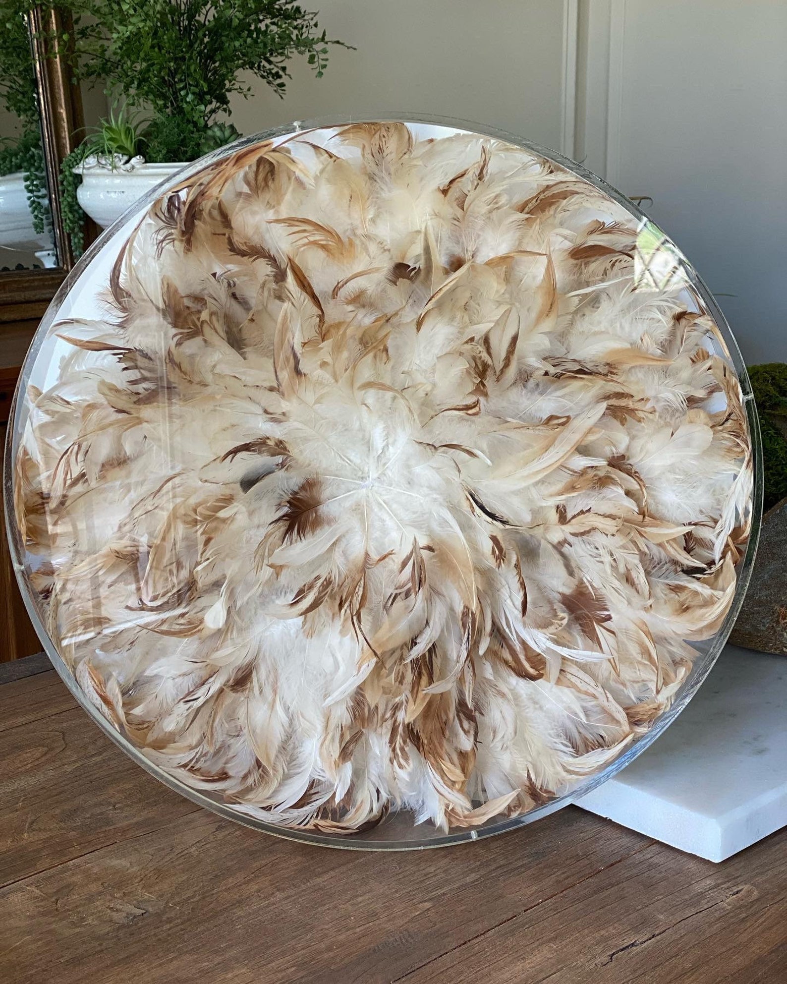 Circle Round Acrylic Frames CUSTOM Sizes Hard Backing With - Etsy