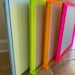 Acrylic Frame NEON Colors Shadow Box *CUSTOM Sizes* Pink, Orange, Green ...