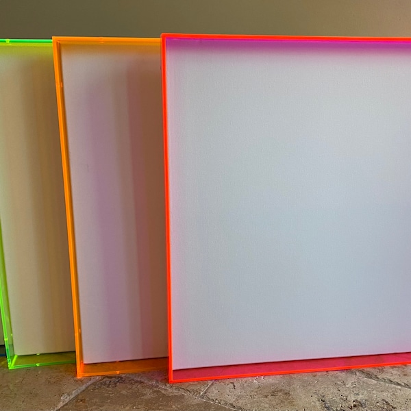 Acrylic Box Frame - Etsy