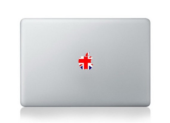 Flag of United Kingdom With Apple Logo Macbook Air/pro - Etsy