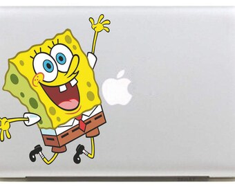 Spongebob Car Decal - Etsy UK