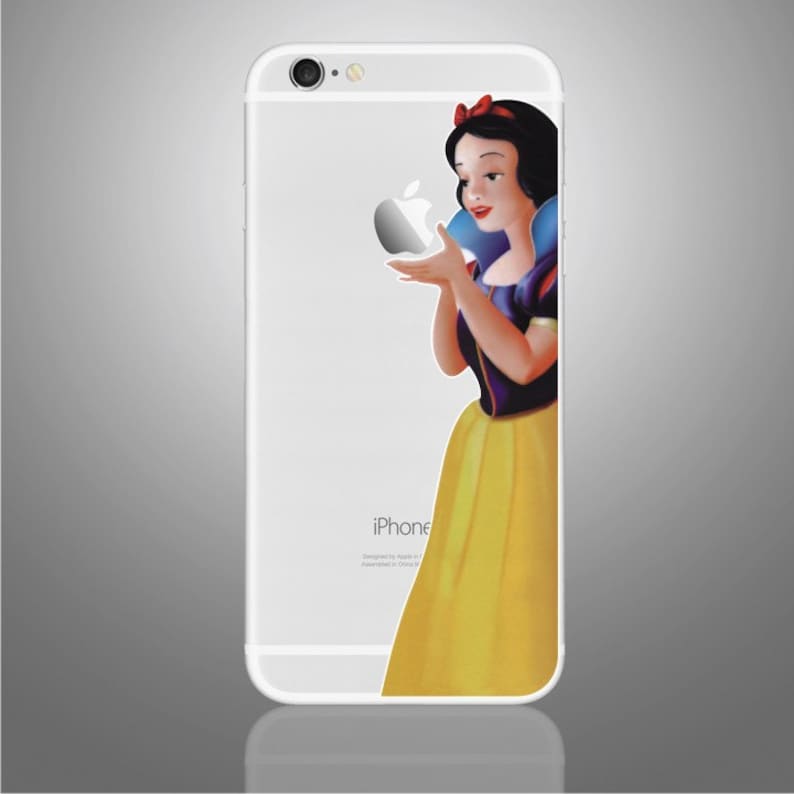 Snow White iPhone 6 Plus Sticker Removable Vinyl Sticker Skin Decal ...