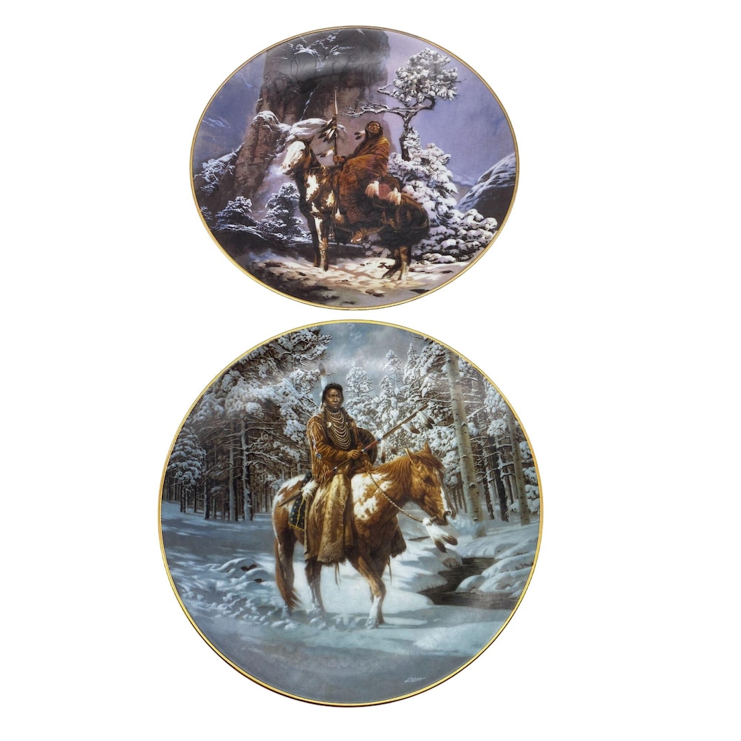 The Hamilton Collection Mystic Warriors Collectors Native American ...