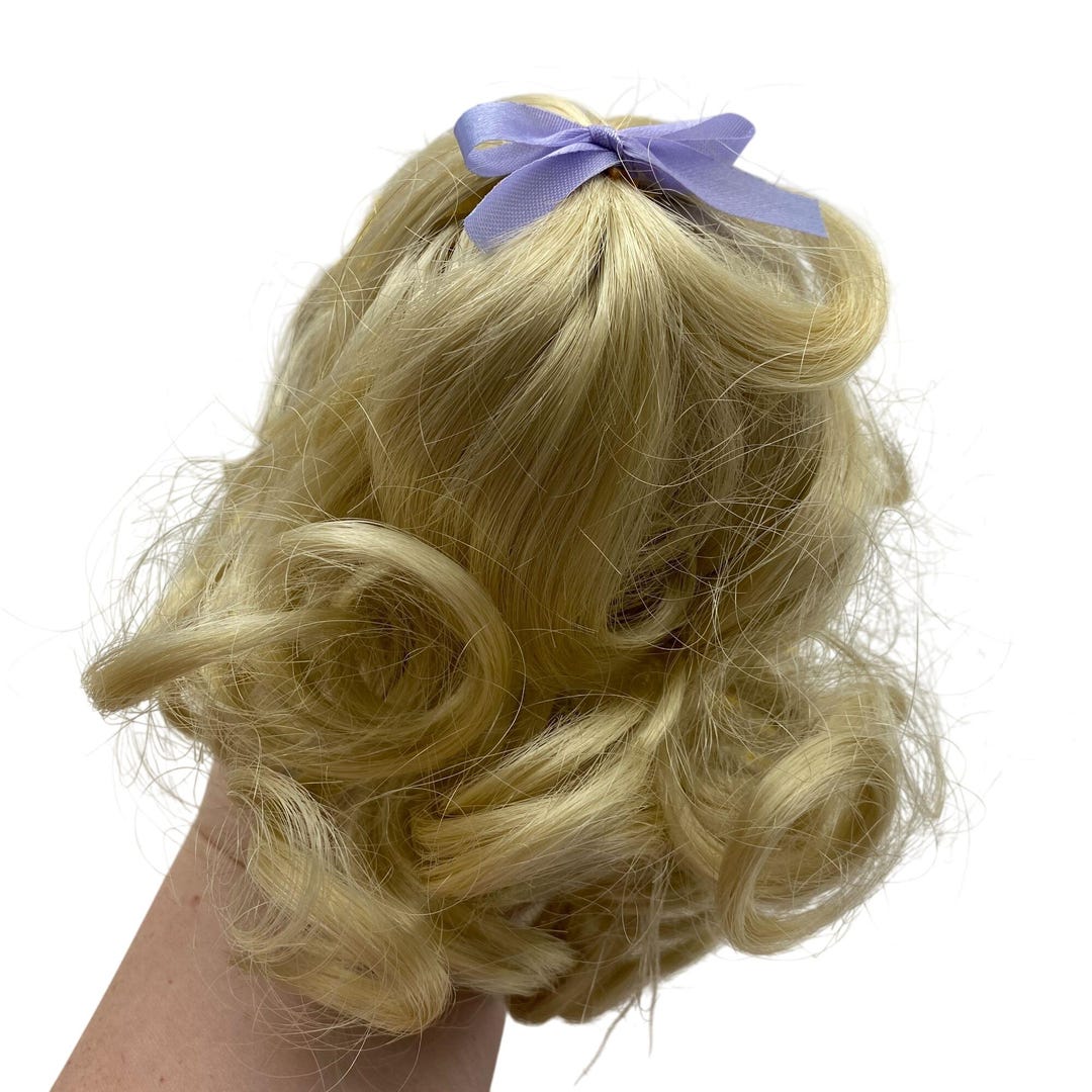 Playhouse Collection Connie Doll Wig Size 8-9 Reborn Pale Blonde ...
