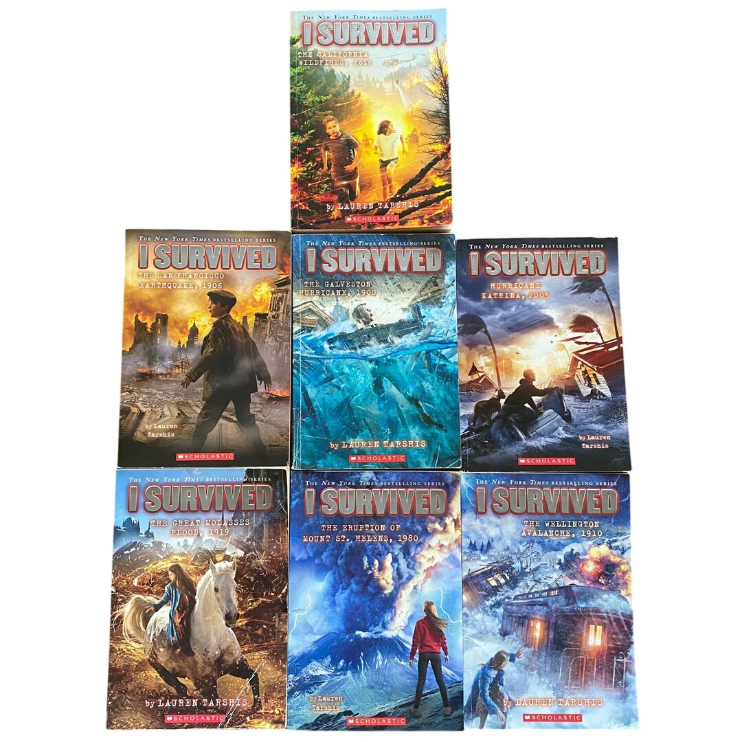 I Survived Chapter Book Series 7 Paperback Books Children's Kids ...
