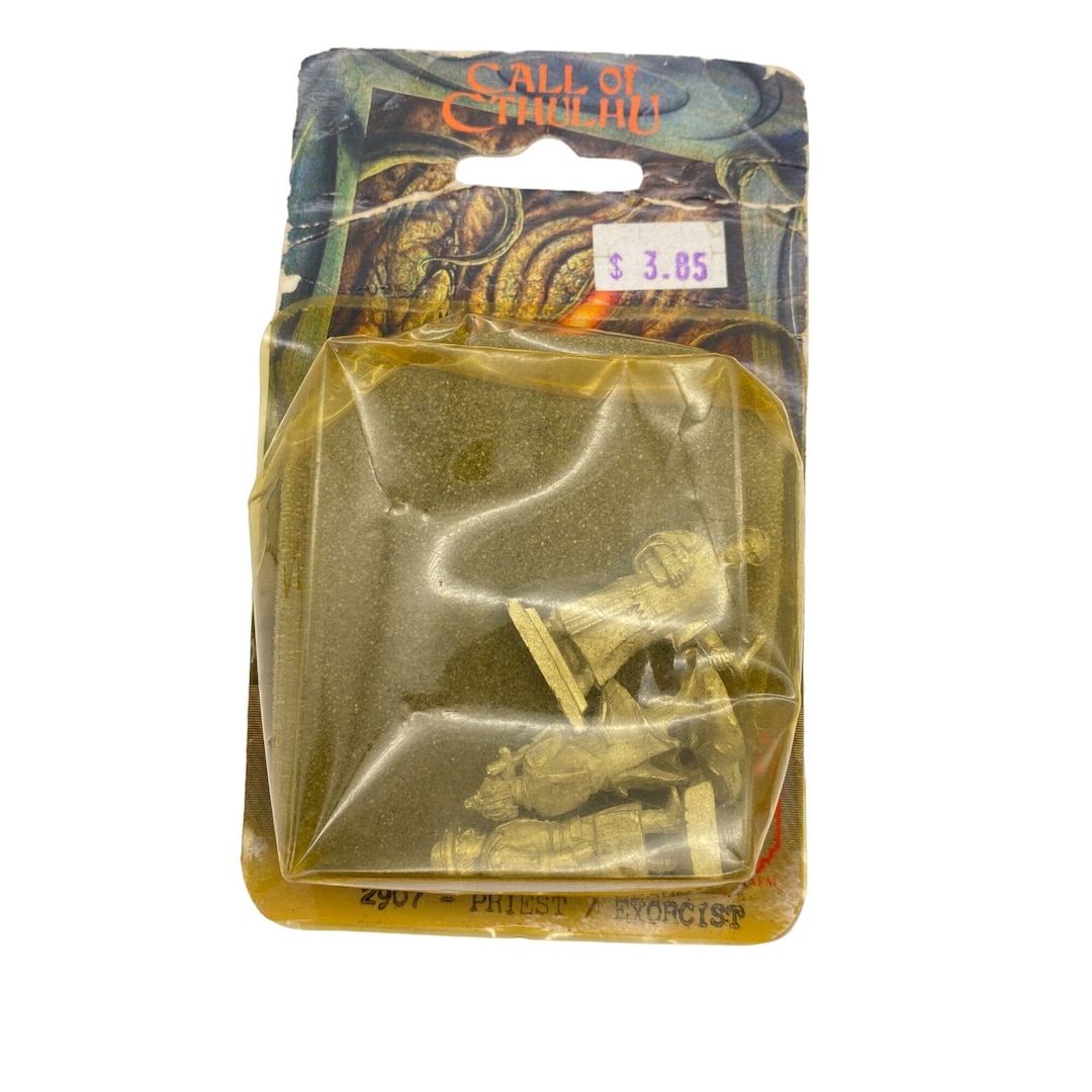 RAFM Call of Cthulhu D&D Figures 2907 Priest/exorcist New Vintage Metal ...