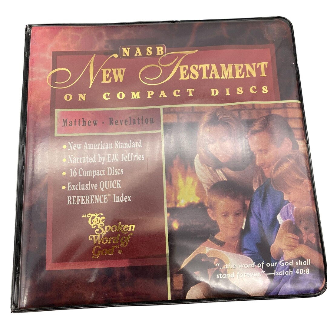 NEW Testament on Compact Discs 16 CD NASB Bible Matthew Revelation ...