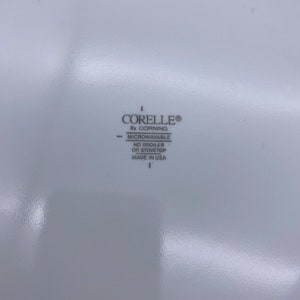 Vintage Corelle Friendship Floral Dinner Plate Set of 2 Corning USA 10. ...