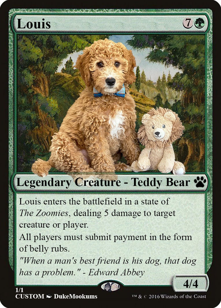 Personalized MTG Creature Foil Card | Etsy
