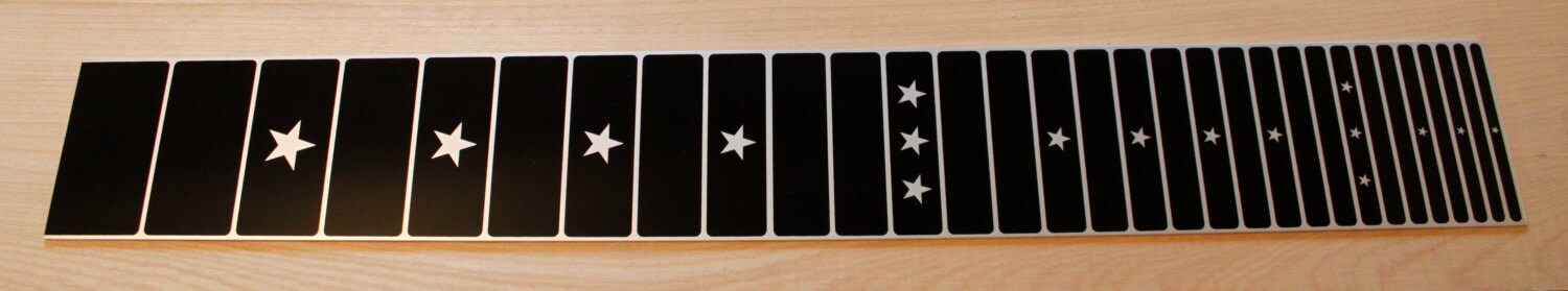 Lap Steel Guitar Fretboard Screenprinted Onto Aluminium - Etsy
