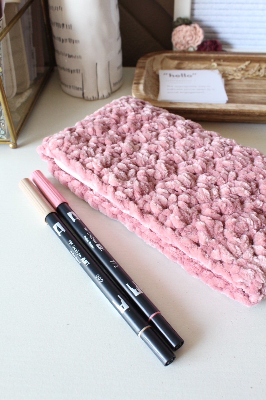 Hobonichi Weeks Crochet Planner Pouch: Side-loading - Etsy