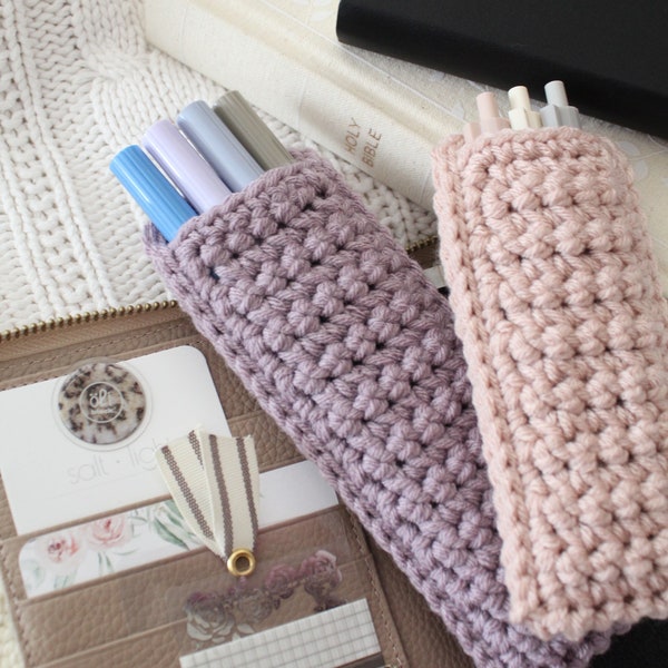 Crochet Pen Holder - Etsy