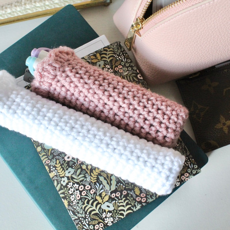 Crochet Pen Holder - Etsy
