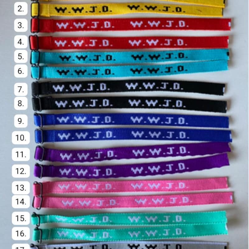 Wwjd Bracelet - Etsy