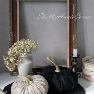 Beige Polka Dot Velvet Pumpkins Decorative Pumpkins Beige - Etsy