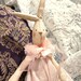 Pink Bunny Doll Tilda Bunny Shabby Chic Decor Stuffed Bunny - Etsy