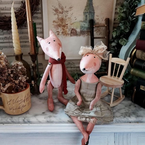 Fox Doll - Etsy