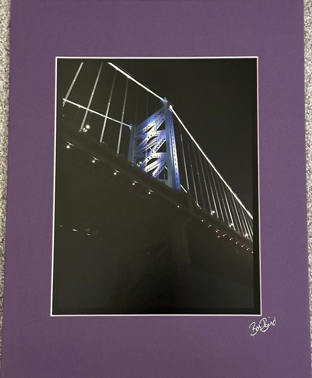 Ben Franklin Bridge (#1) - LE of 25 Prints - 8X10 Original Photo ...