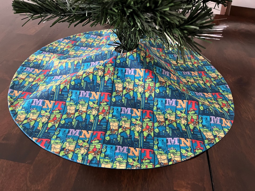 TMNT Mini Tree Skirt, 20 Teenage Mutant Ninja Turtles Tree Skirt - Etsy