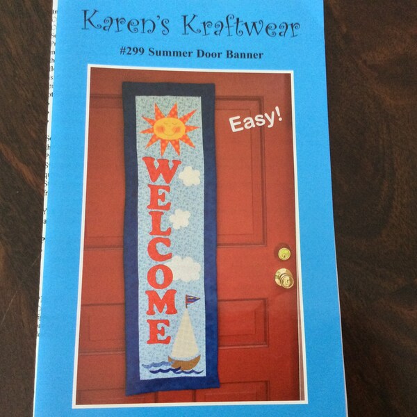 Quilted Door Banner - Etsy