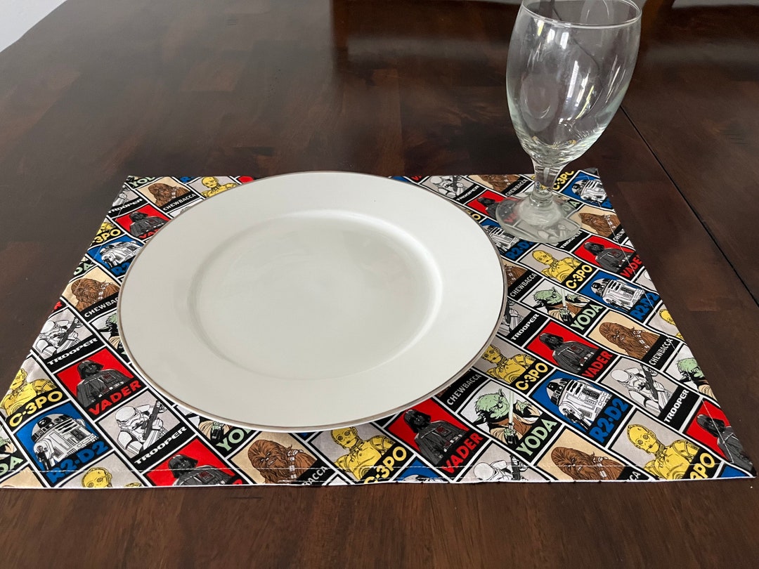 Star Wars Placemats, Set of 4 - Etsy