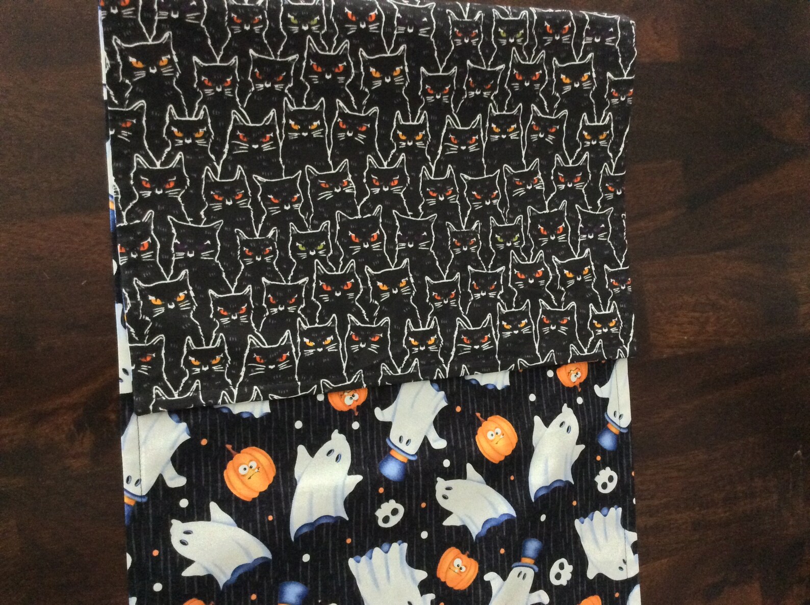 Ghost Table Runner Halloween Glow-in-the-dark Table Runner - Etsy