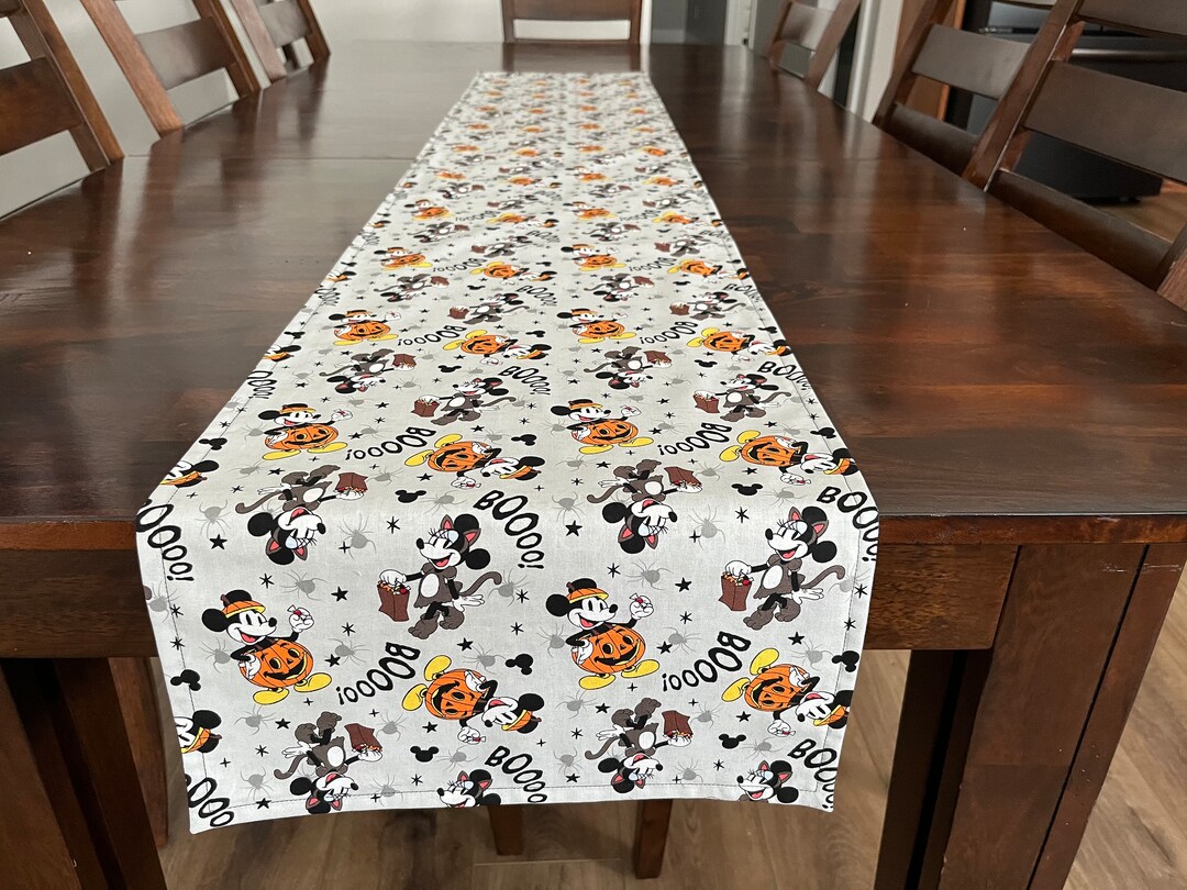 Mickey Mouse Halloween Table Runner - Etsy