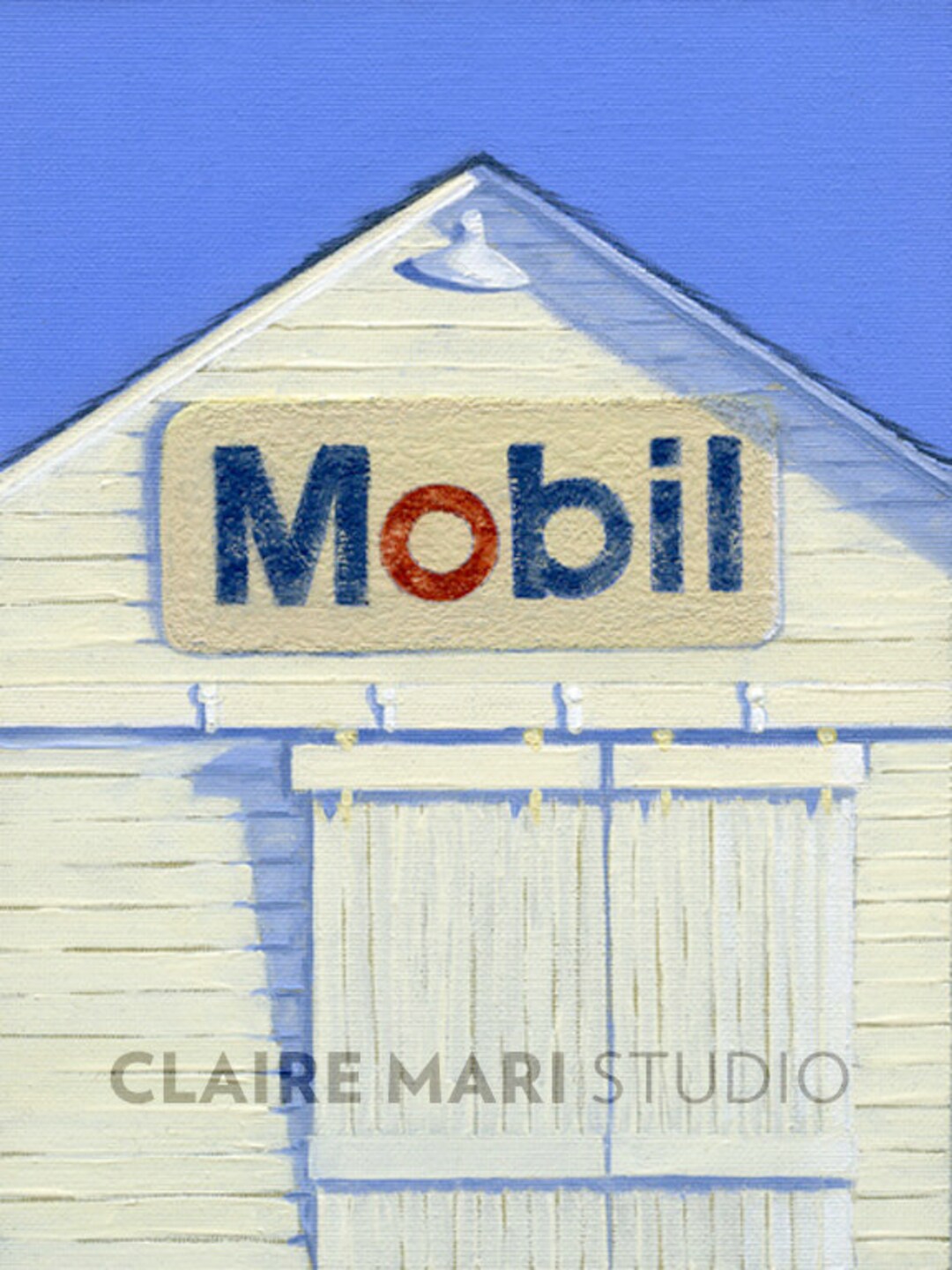 Block Island Art • Rhode Island Art, Mobil Sign Print, Paynes Dock BI ...