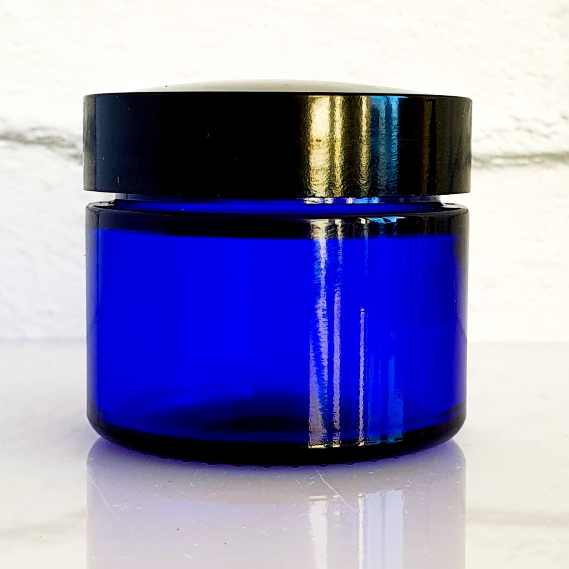 50ml Cobalt Blue Glass Cosmetic Jars 2oz Superb Quality - Etsy UK