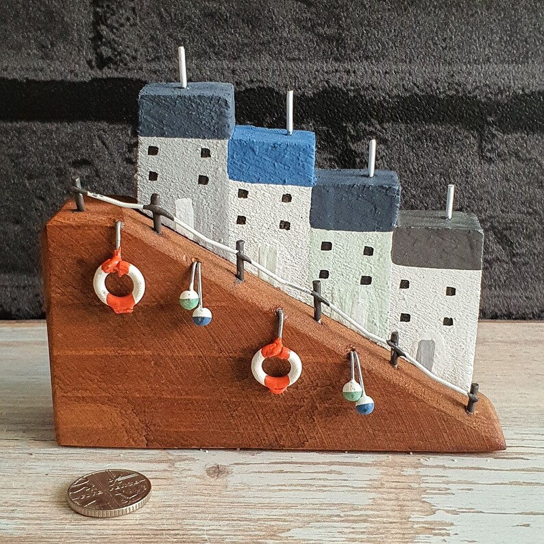 Steep Hill With Buoys / Coastal Style Ornament by Shoeless Joe - Etsy