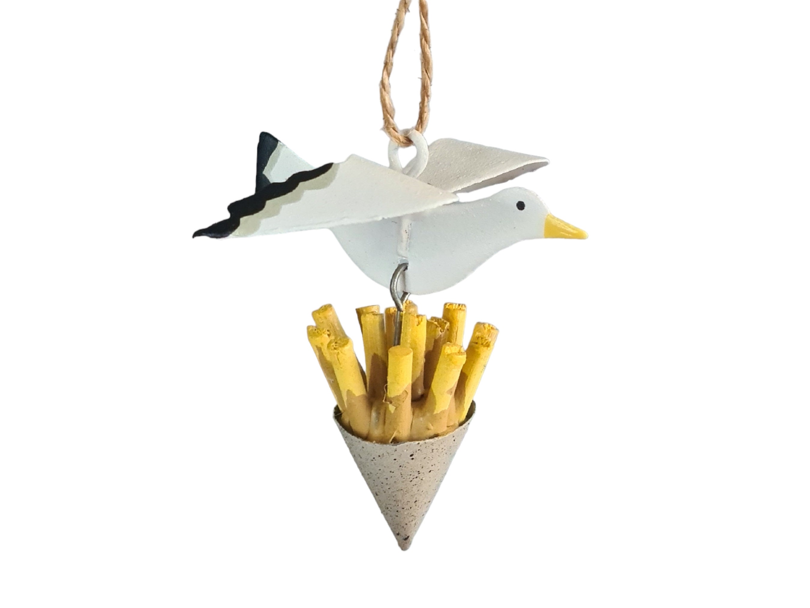 Seagull Stealing Chips by Shoeless Joe / Seagull Chips Snatcher Hanging ...