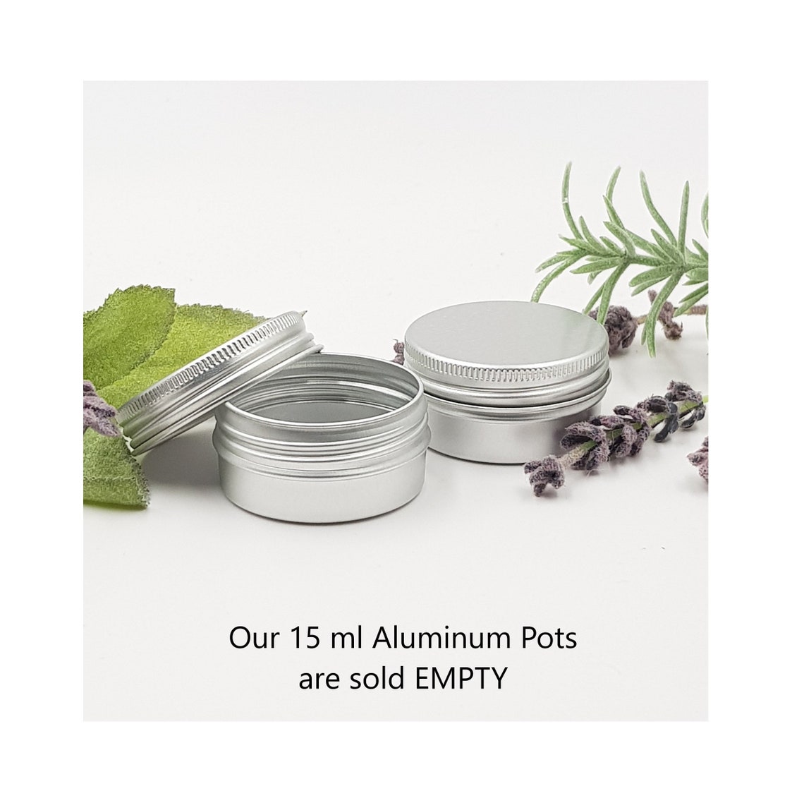 Small Round Metal Storage Tins 15ml / Travel Tins / Refillable - Etsy