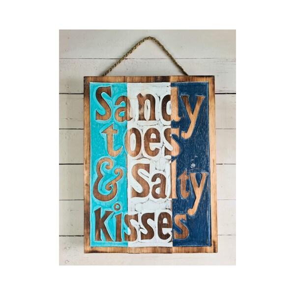Sandy Toes and Salty Kisses - Etsy UK