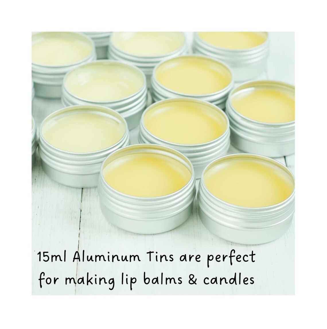 Small Round Metal Storage Tins 15ml / Travel Tins / Refillable ...