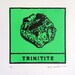 Trinitite Linocut Print, With 3 Options - Etsy