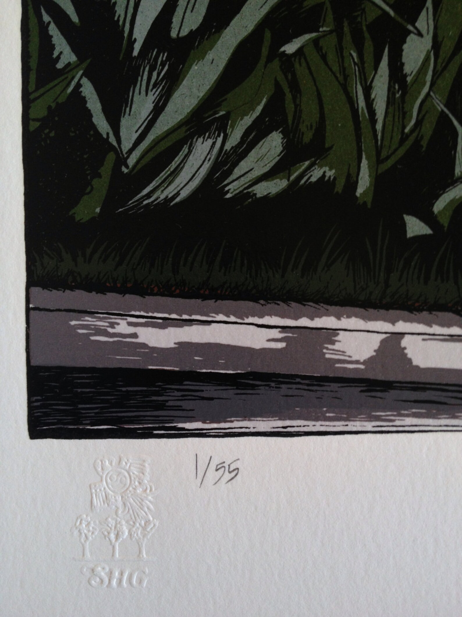 Monterey Park Seven Color Serigraph by Miyo Stevens-gandara - Etsy