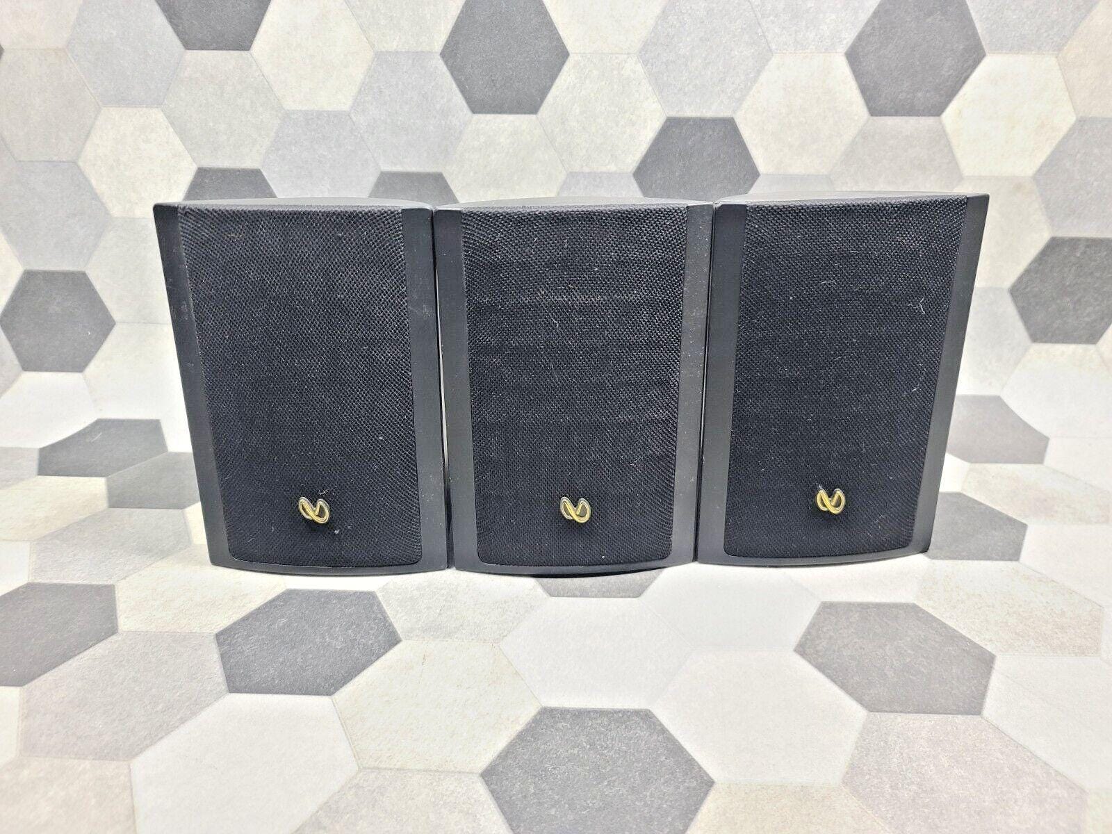 Three Infinity Minuette MPS Satellite Speakers Black Surround Sound ...