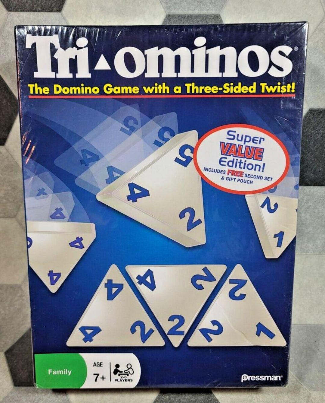 Sealed TRI-OMINOS Tile Matching Game (2008) 2-6 Players Ages 7+ - Etsy