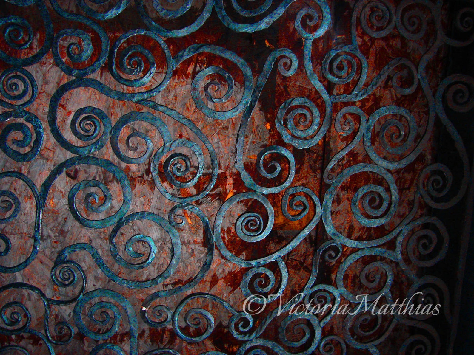 Swirl Metalwork Modern Fine Art Photography Matted - Etsy
