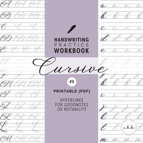 Fancy Calligraphy Practice Sheets - Etsy