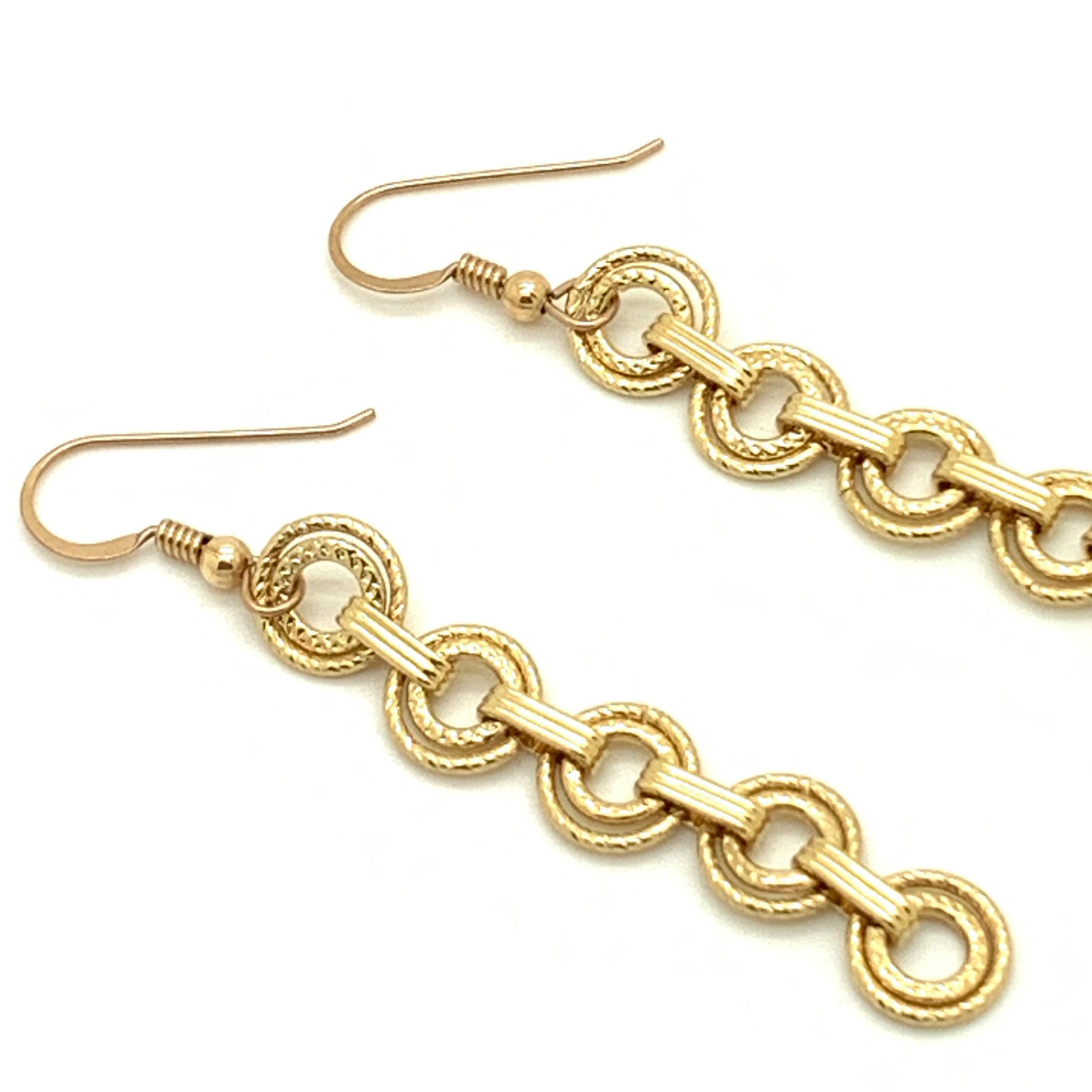 Gold Statements,gold Earrings,gold Chain,earrings for Work,earrings for ...