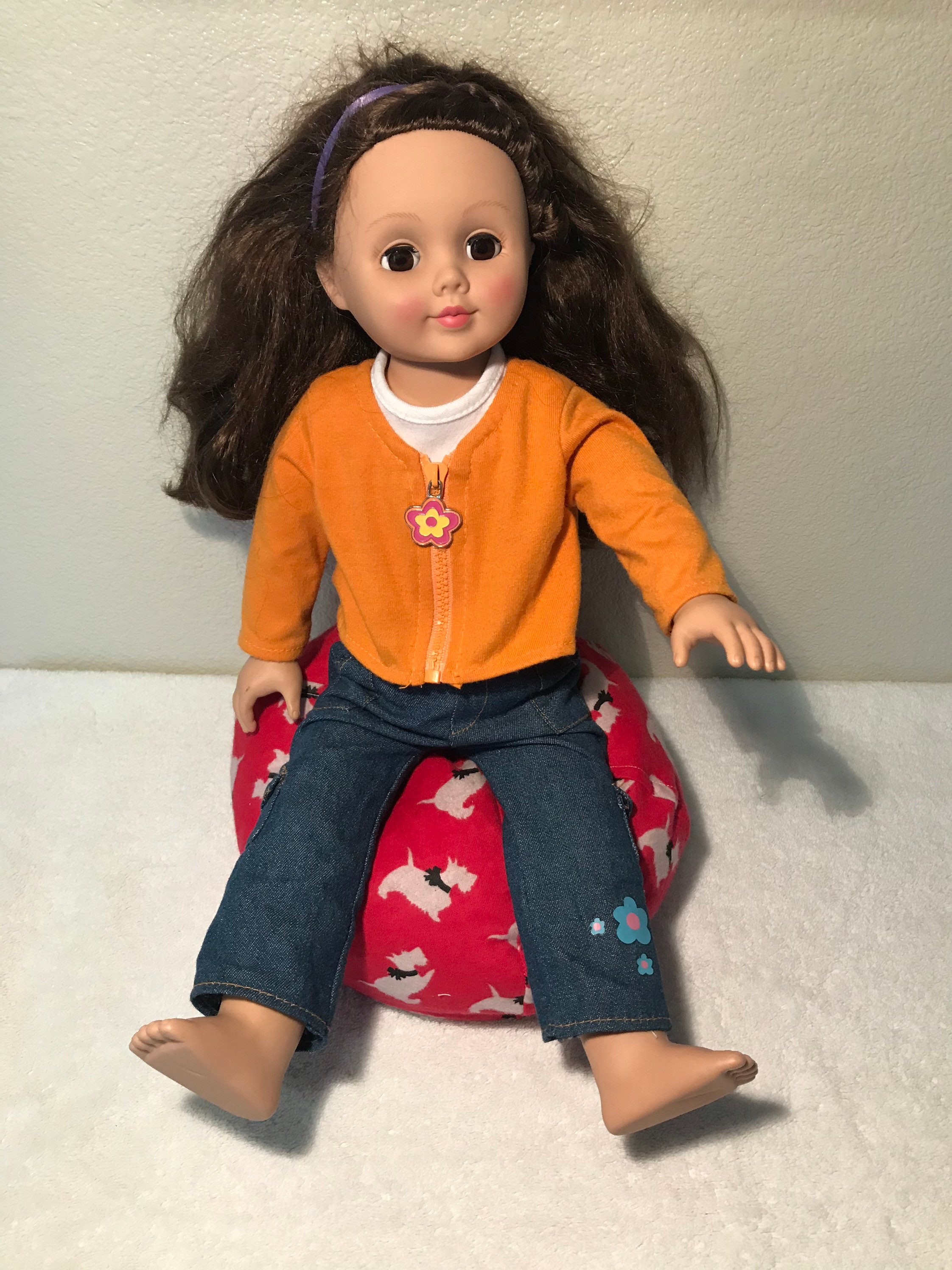 18 Scotty Dog Doll Bean Bag Chair - Etsy