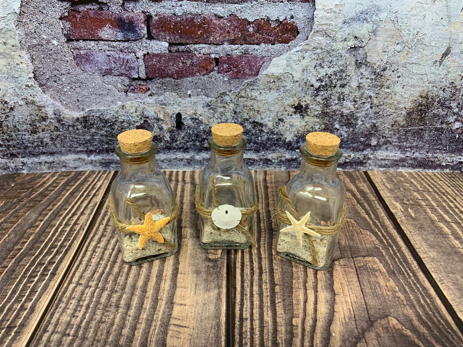 Home Decor, Beach Decor, Beach Jars, Beach Bottles Bottles, Starfish ...