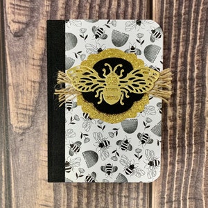 Set of 6 Bee Notepads, Mini Notepads, Note Pads, Purse Notepads, Mini ...